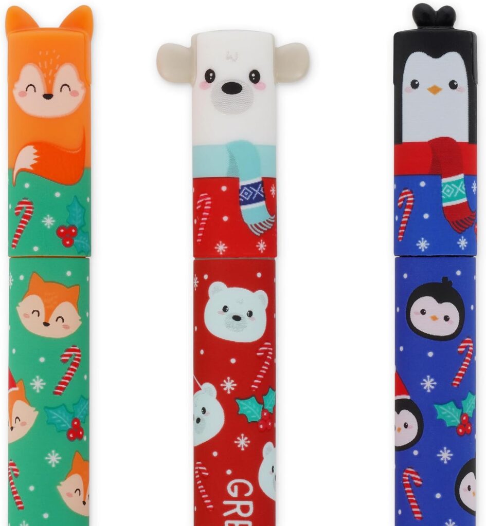 Legami Set of Erasable Pens "Christmas" - 5 ΠΑΙΧΝΙΔΙ